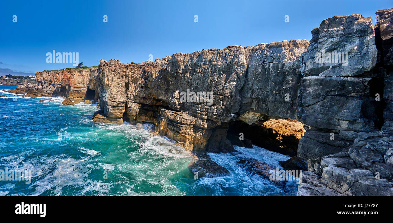 Boca do Inferno (Portuguese for Hell's Mouth) is a chasm located in the ...