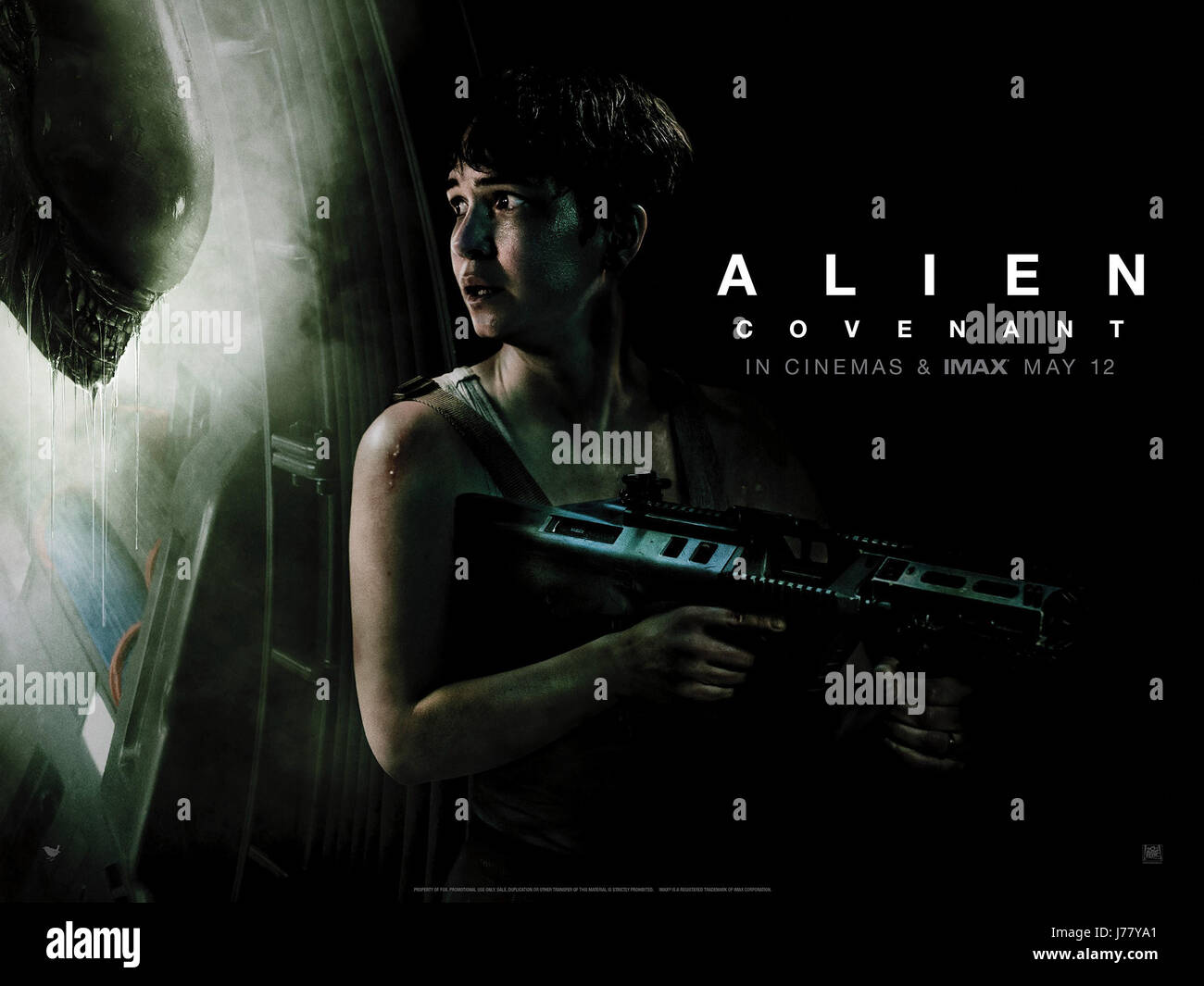 ALIEN: COVENANT, British poster, Katherine Waterston, 2017. TM and ...