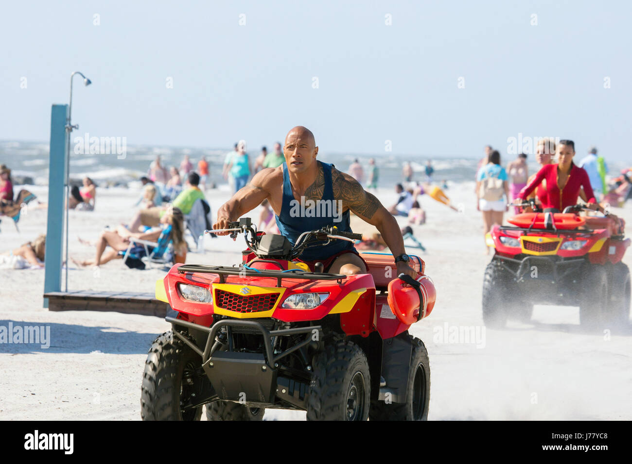 BAYWATCH, Dwayne Johnson, 2017. ph: Frank Masi/ © Paramount Pictures ...
