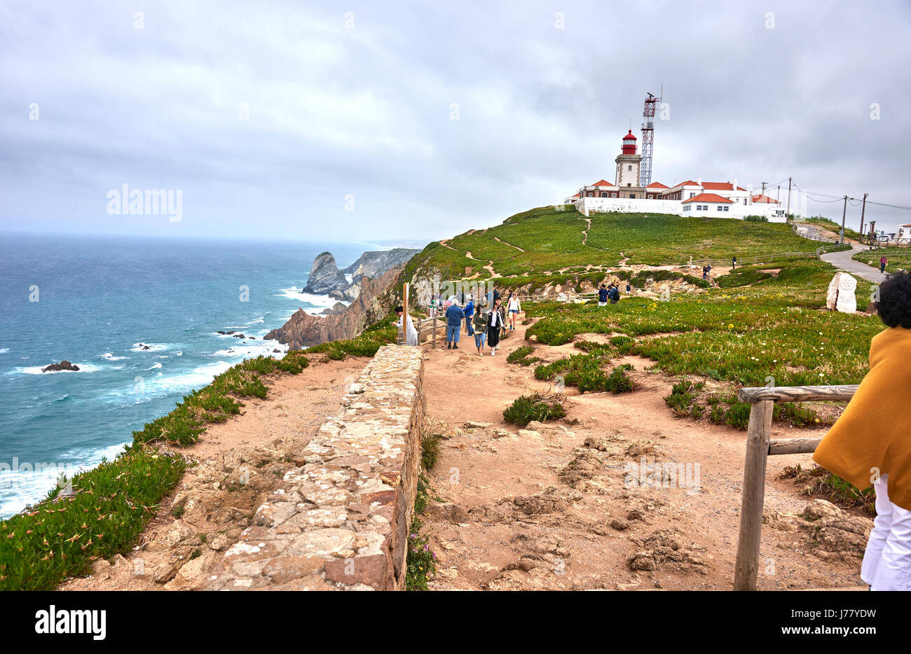 Cabo da Roca (Cape Roca) is a cape, which forms the westernmost extent ...