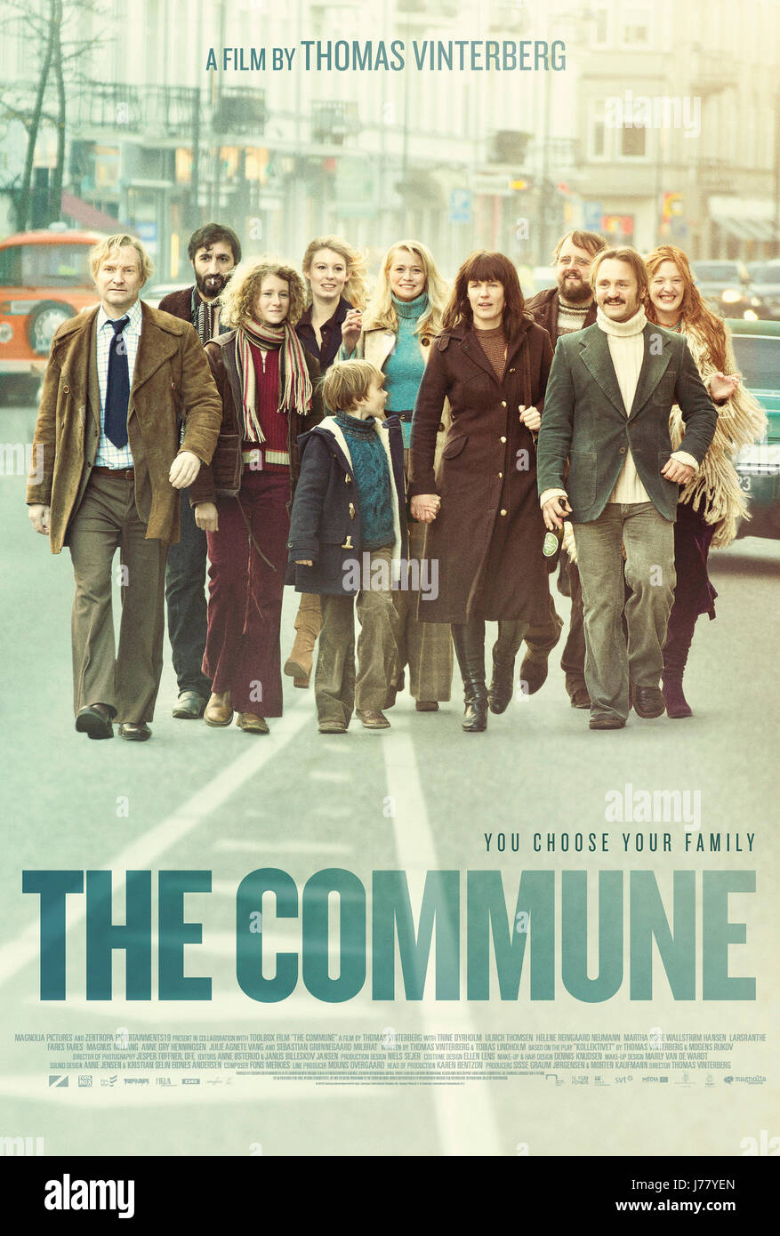 THE COMMUNE, (aka KOLLEKTIVET), US poster, from left: Ulrich Thomsen ...
