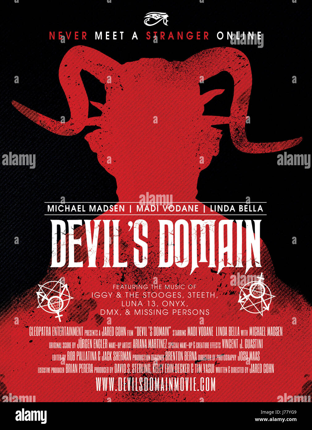DEVIL'S DOMAIN, poster, 2016. © The Orchard /Courtesy Everett ...