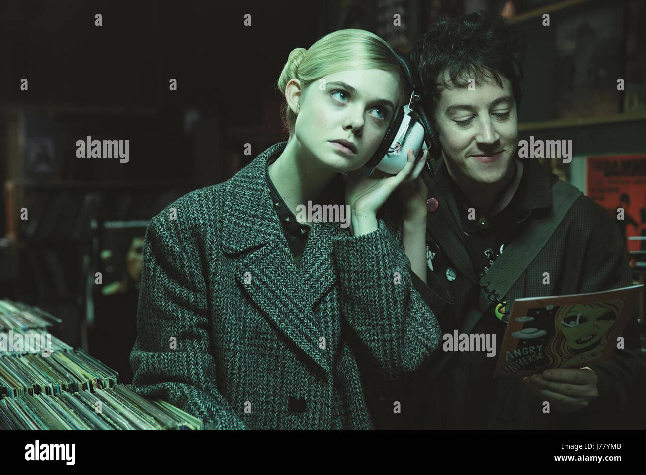 HOW TO TALK TO GIRLS AT PARTIES, l-r: Elle Fanning, Alex Sharp, 2017 ...