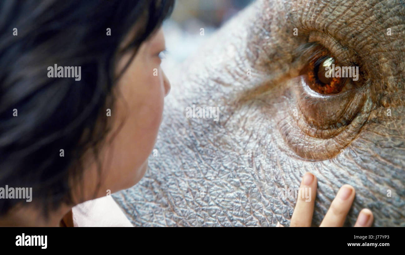 OKJA, from left: AHN Seo-Hyun, Okja, 2017. © Netflix /courtesy Everett ...