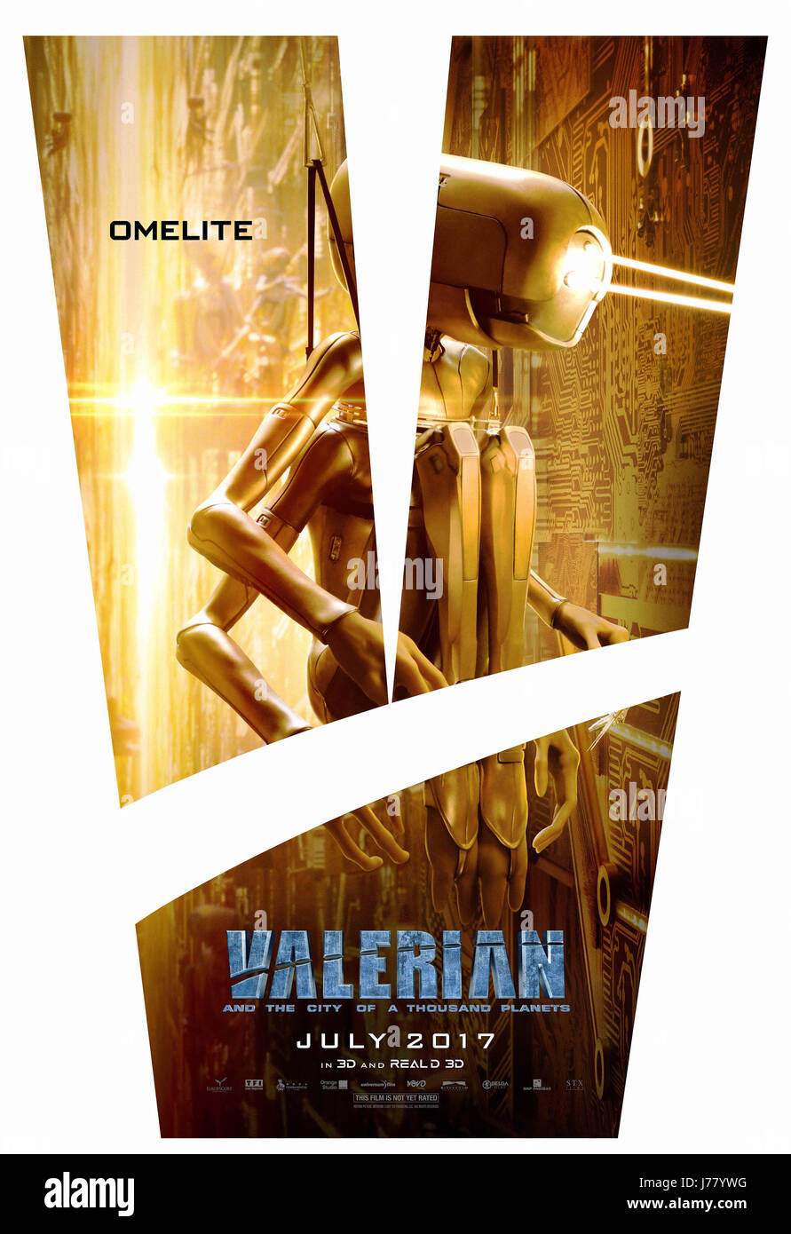 VALERIAN AND THE CITY OF A THOUSAND PLANETS, US advance poster, Omelite ...