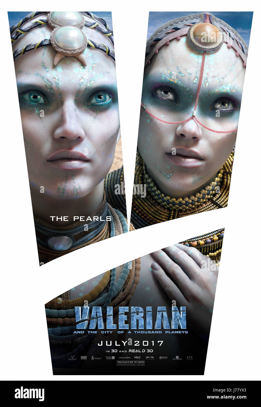 VALERIAN AND THE CITY OF A THOUSAND PLANETS, US advance poster, The ...