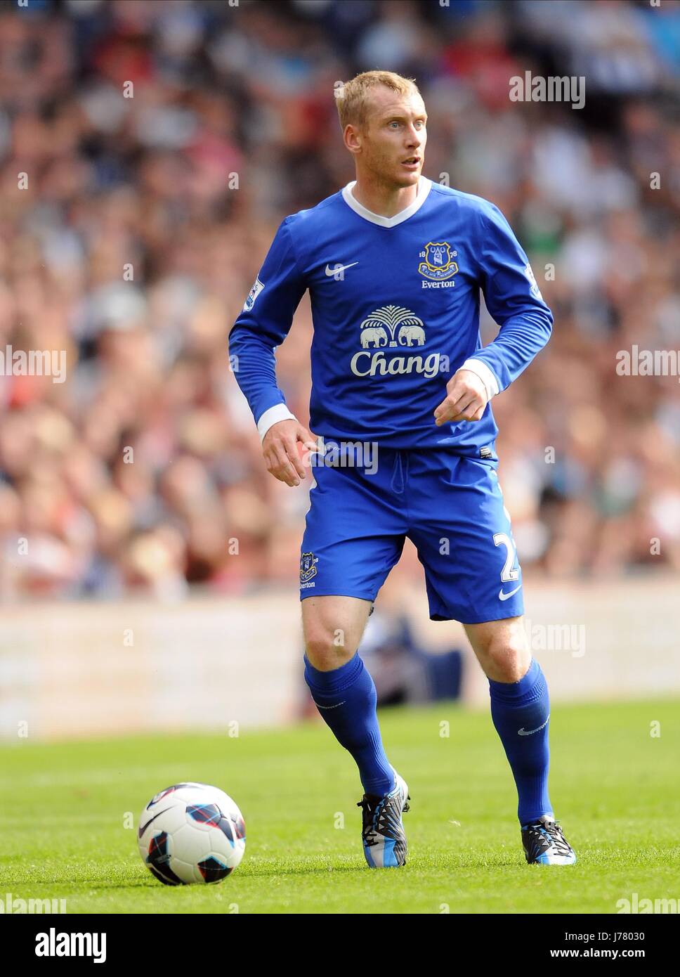 TONY HIBBERT EVERTON FC THE HAWTHORNS BIRMINGHAM ENGLAND 01 September ...