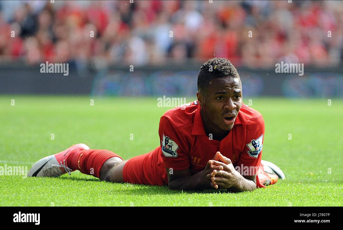 RAHEEM STERLING LIVERPOOL FC LIVERPOOL FC ANFIELD LIVERPOOL ENGLAND 02 ...