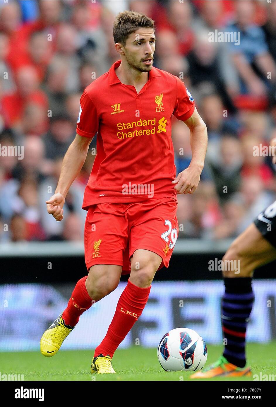 FABIO BORINI LIVERPOOL FC LIVERPOOL FC ANFIELD LIVERPOOL ENGLAND 02 ...