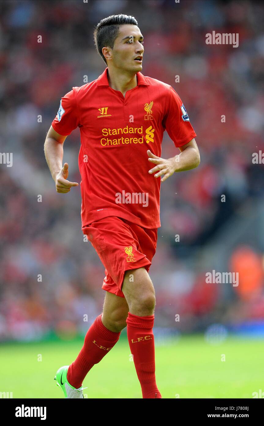 NURI SAHIN LIVERPOOL FC LIVERPOOL FC ANFIELD LIVERPOOL ENGLAND 02 ...