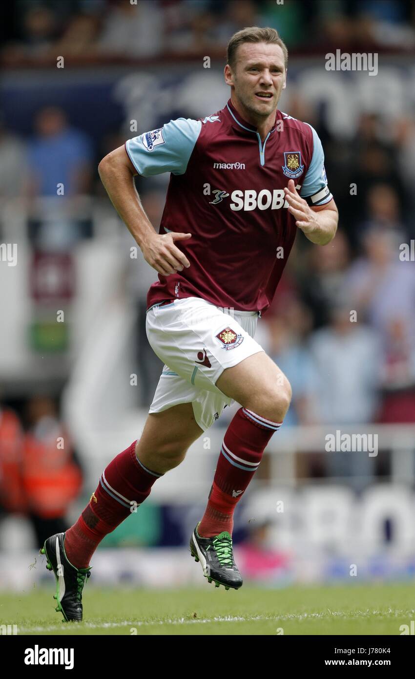 KEVIN NOLAN WEST HAM UNITED FC UPTON PARK LONDON ENGLAND 01 September ...