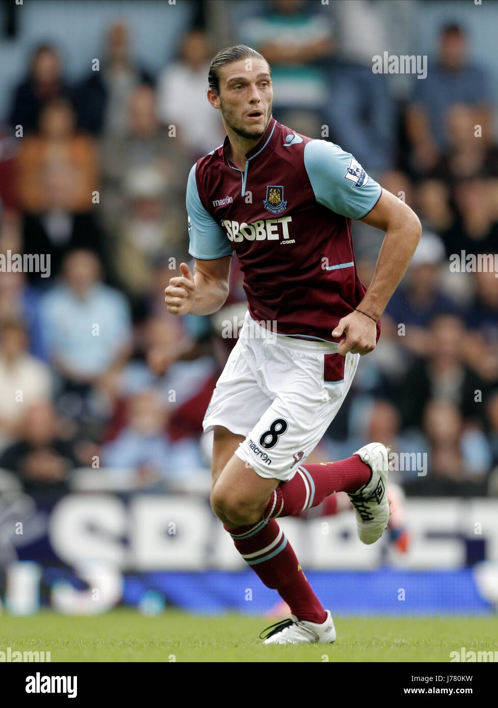 ANDY CARROLL WEST HAM UNITED FC UPTON PARK LONDON ENGLAND 01 September ...
