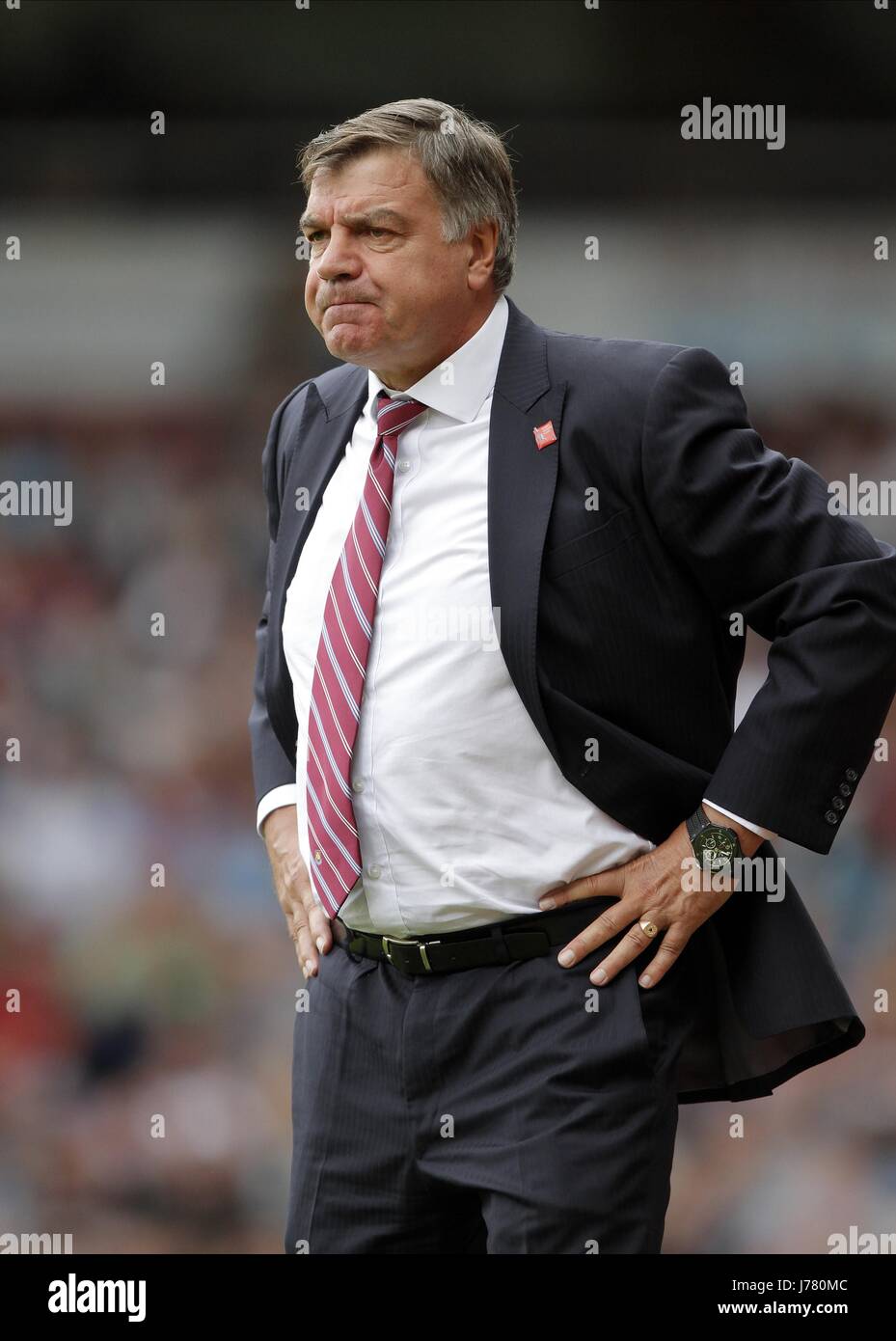 SAM ALLARDYCE WEST HAM UNITED FC UPTON PARK LONDON ENGLAND 01 September ...