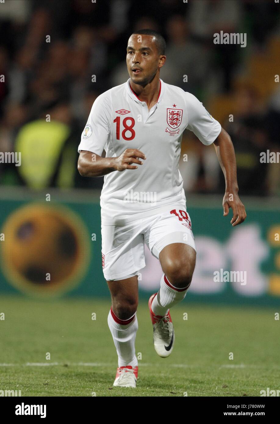 THEO WALCOTT ENGLAND ZIMBRU STADIUM CHISINAU MOLDOVA 07 September 2012 ...