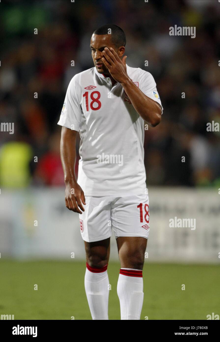 THEO WALCOTT ENGLAND ZIMBRU STADIUM CHISINAU MOLDOVA 07 September 2012 ...