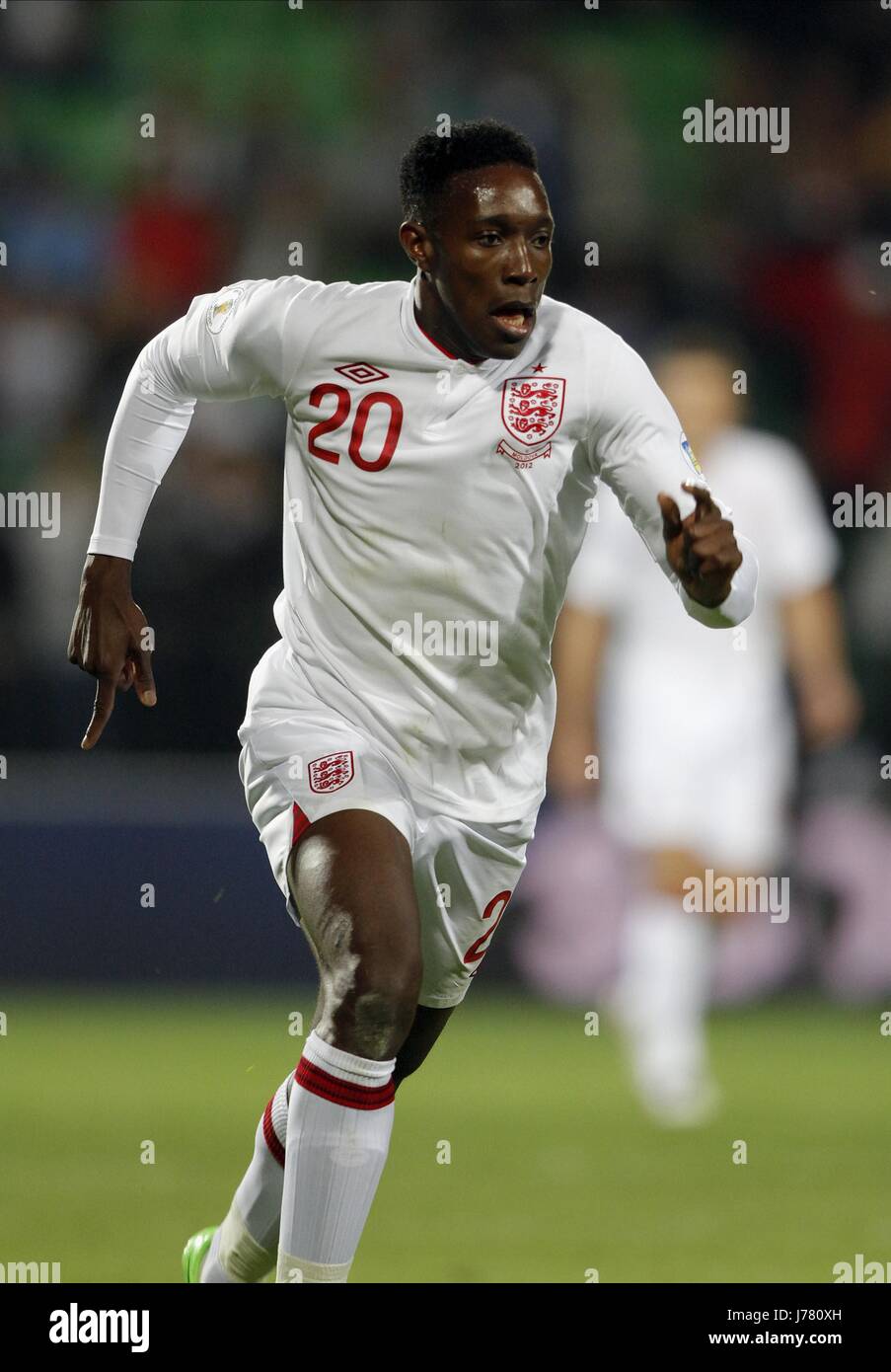 DANNY WELBECK ENGLAND ZIMBRU STADIUM CHISINAU MOLDOVA 07 September 2012 ...