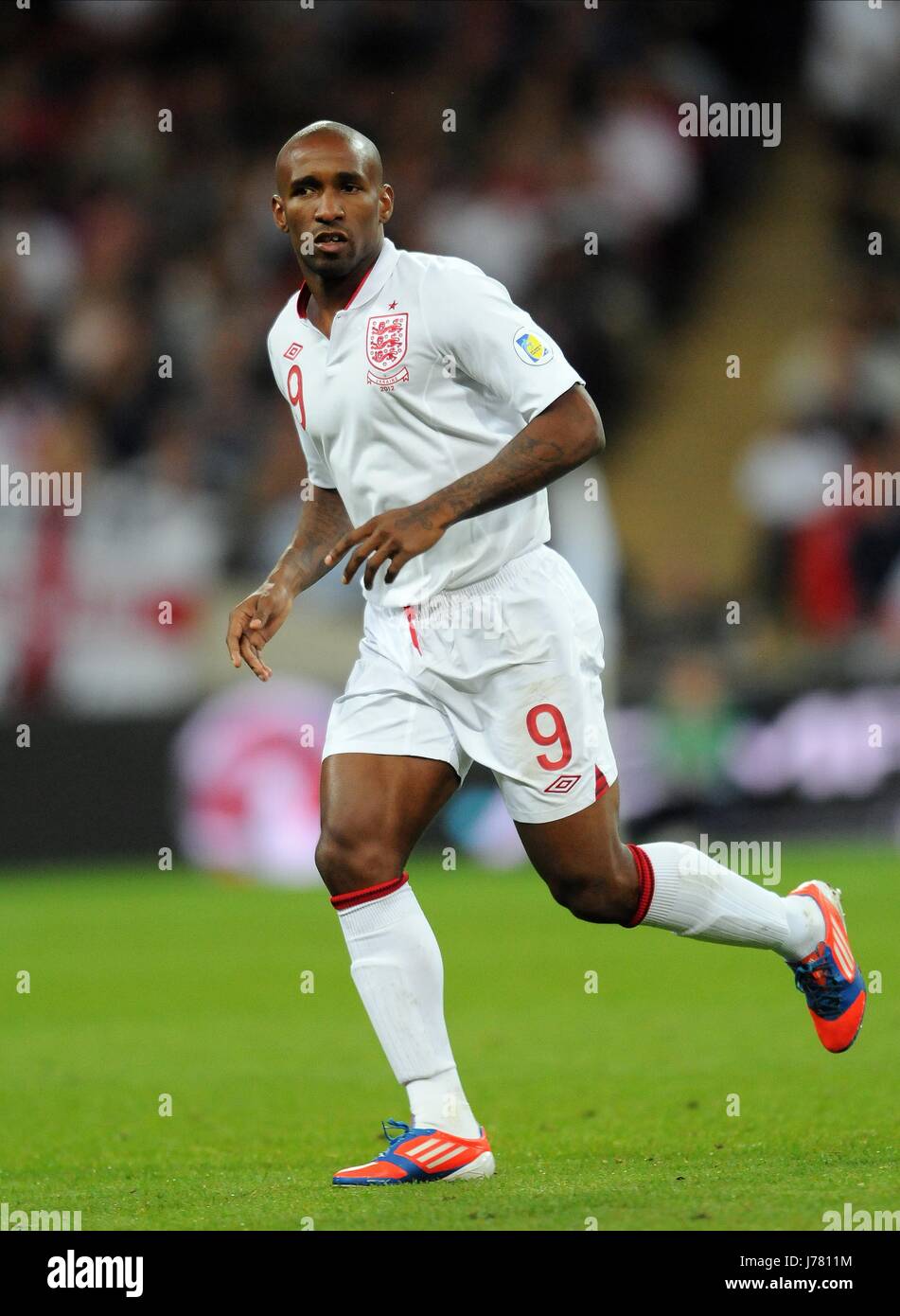 JERMAIN DEFOE ENGLAND WEMBLEY STADIUM LONDON ENGLAND 11 September 2012 ...