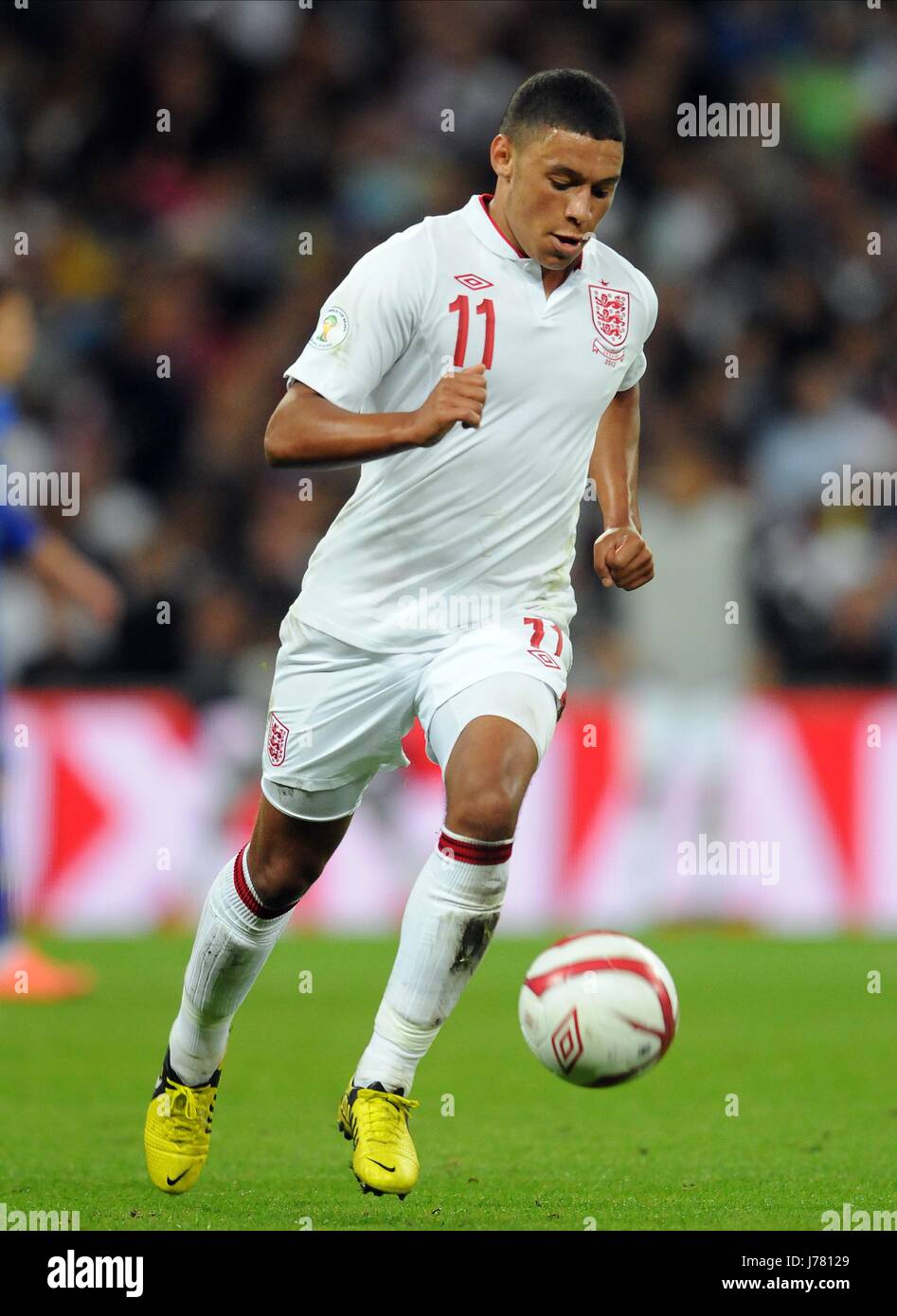 ALEX OXLADE-CHAMBERLAIN ENGLAND WEMBLEY STADIUM LONDON ENGLAND 11 ...