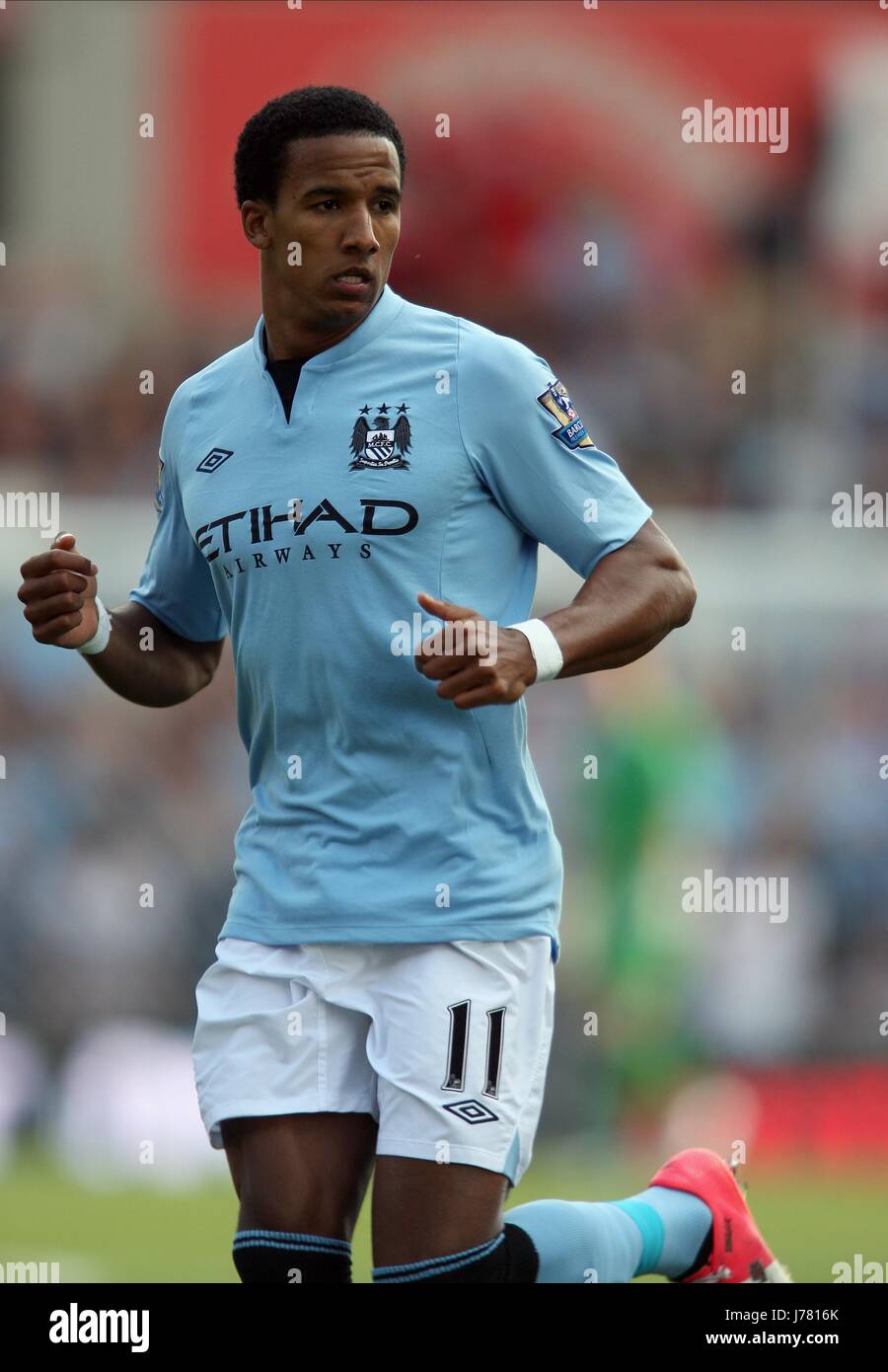 SCOTT SINCLAIR MANCHESTER CITY FC BRITANNIA STADIUM STOKE ENGLAND 15 ...