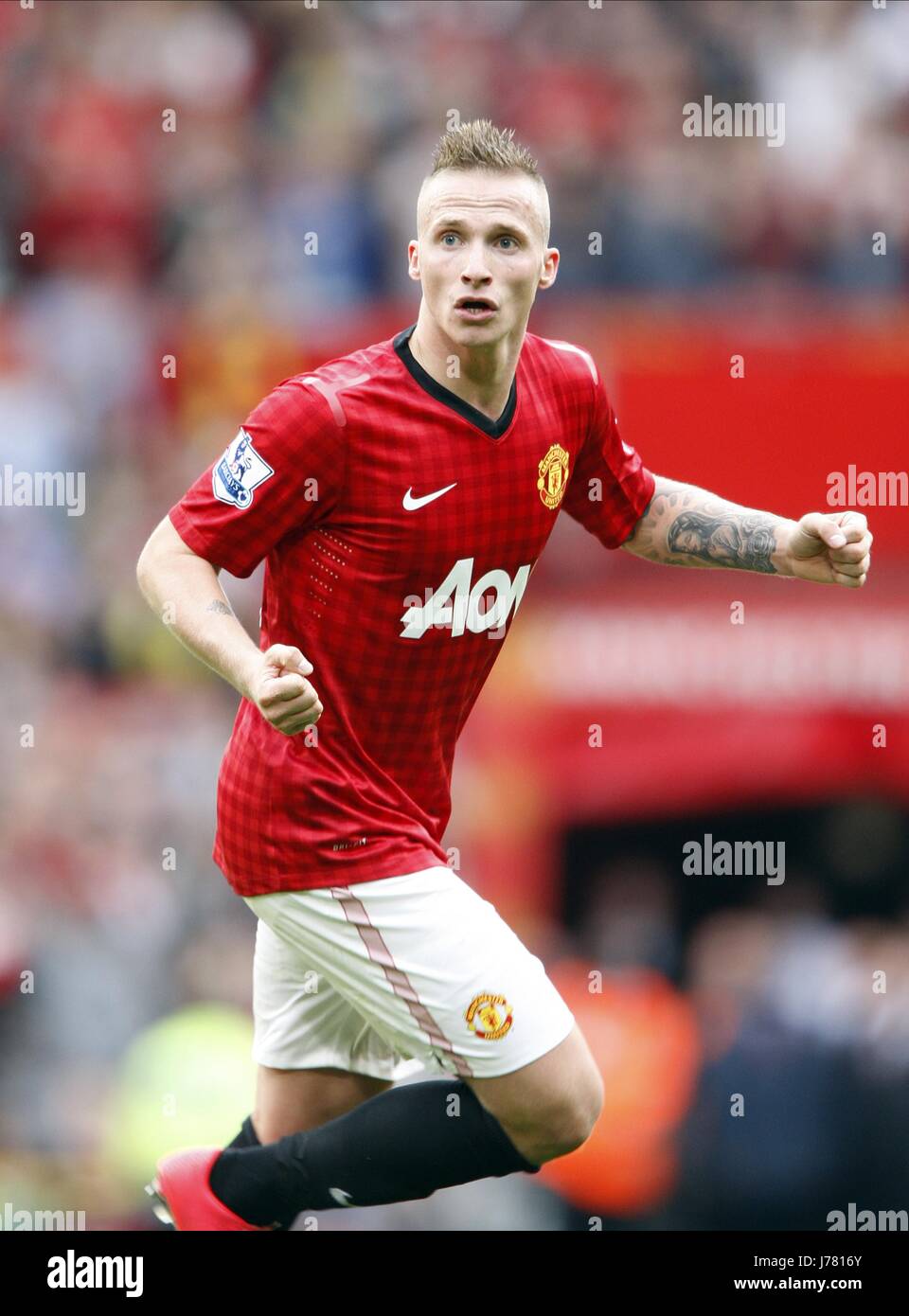 ALEXANDER BUTTNER MANCHESTER UNITED FC OLD TRAFFORD MANCHESTER ENGLAND ...