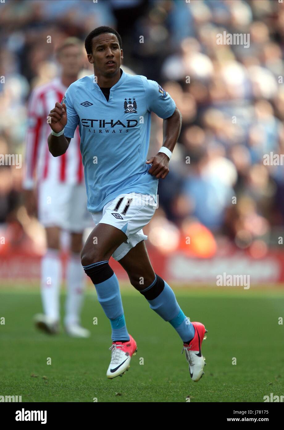 SCOTT SINCLAIR MANCHESTER CITY FC BRITANNIA STADIUM STOKE ENGLAND 15 ...