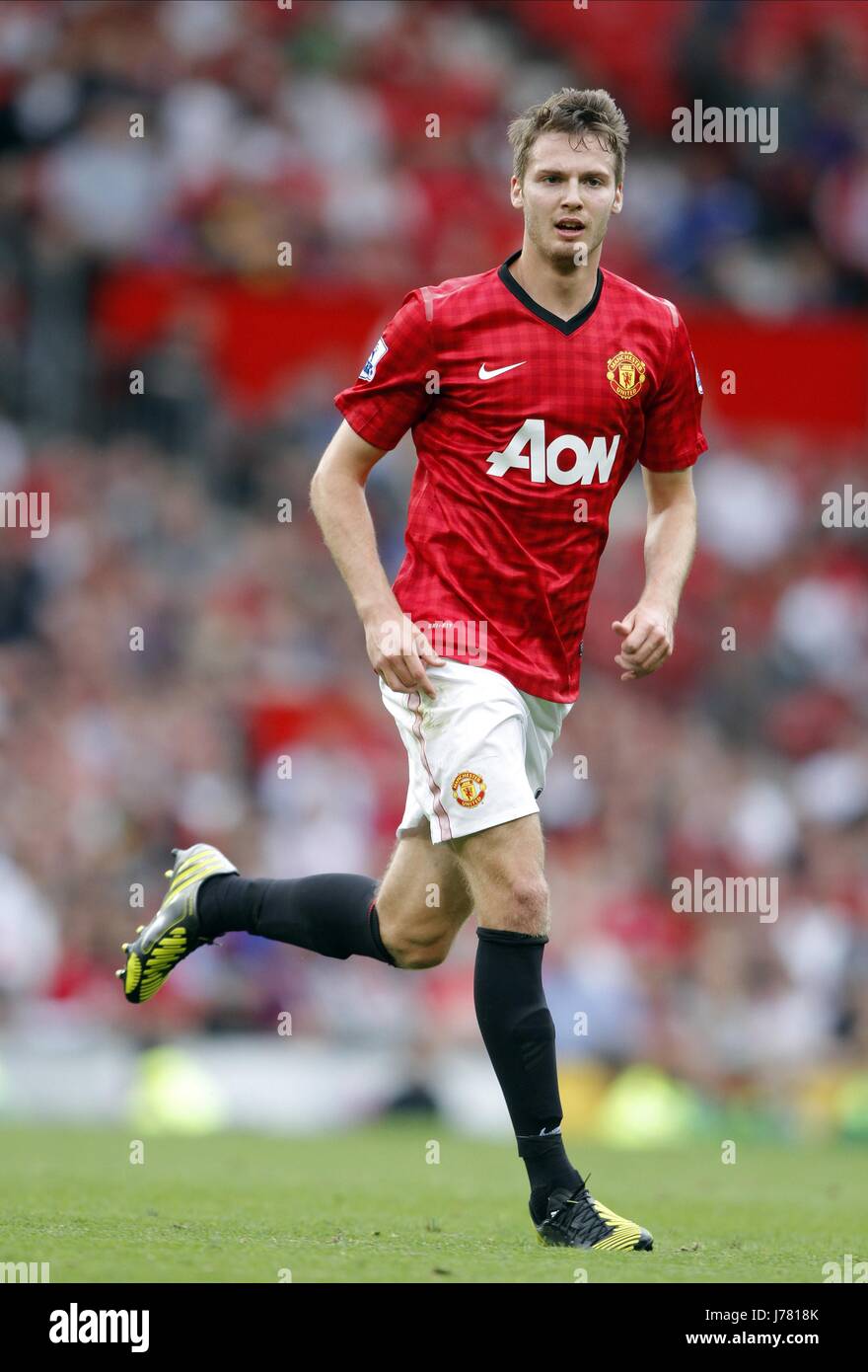 NICK POWELL MANCHESTER UNITED V WIGAN ATHL OLD TRAFFORD MANCHESTER ...