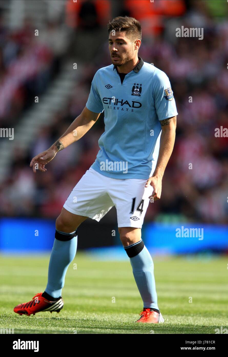 JAVI GARCIA MANCHESTER CITY FC MANCHESTER CITY FC BRITANNIA STADIUM ...