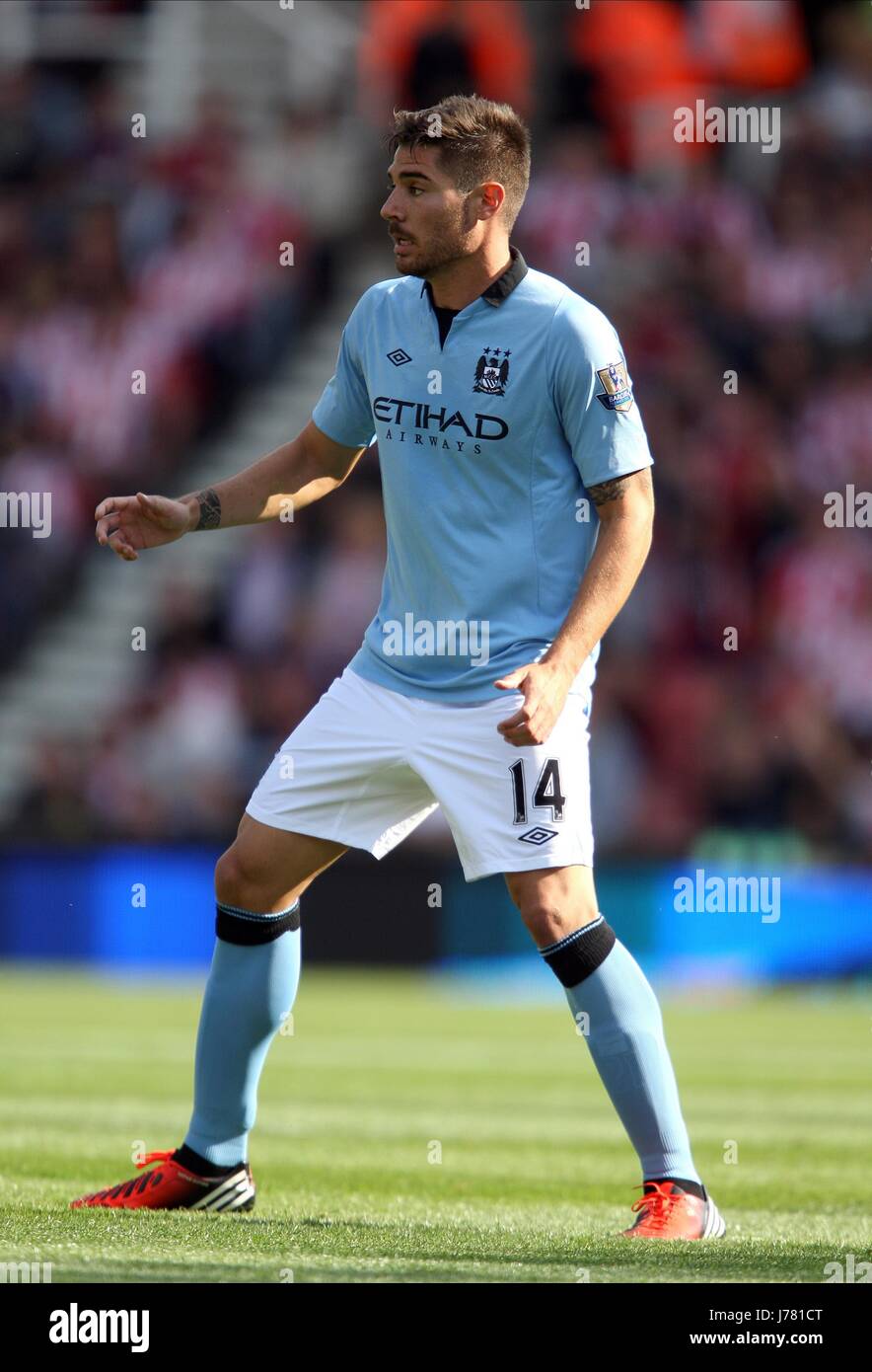 JAVI GARCIA MANCHESTER CITY FC MANCHESTER CITY FC BRITANNIA STADIUM ...