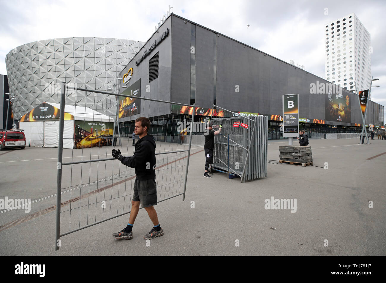 Installed outside friends arena hi-res stock photography and images - Alamy
