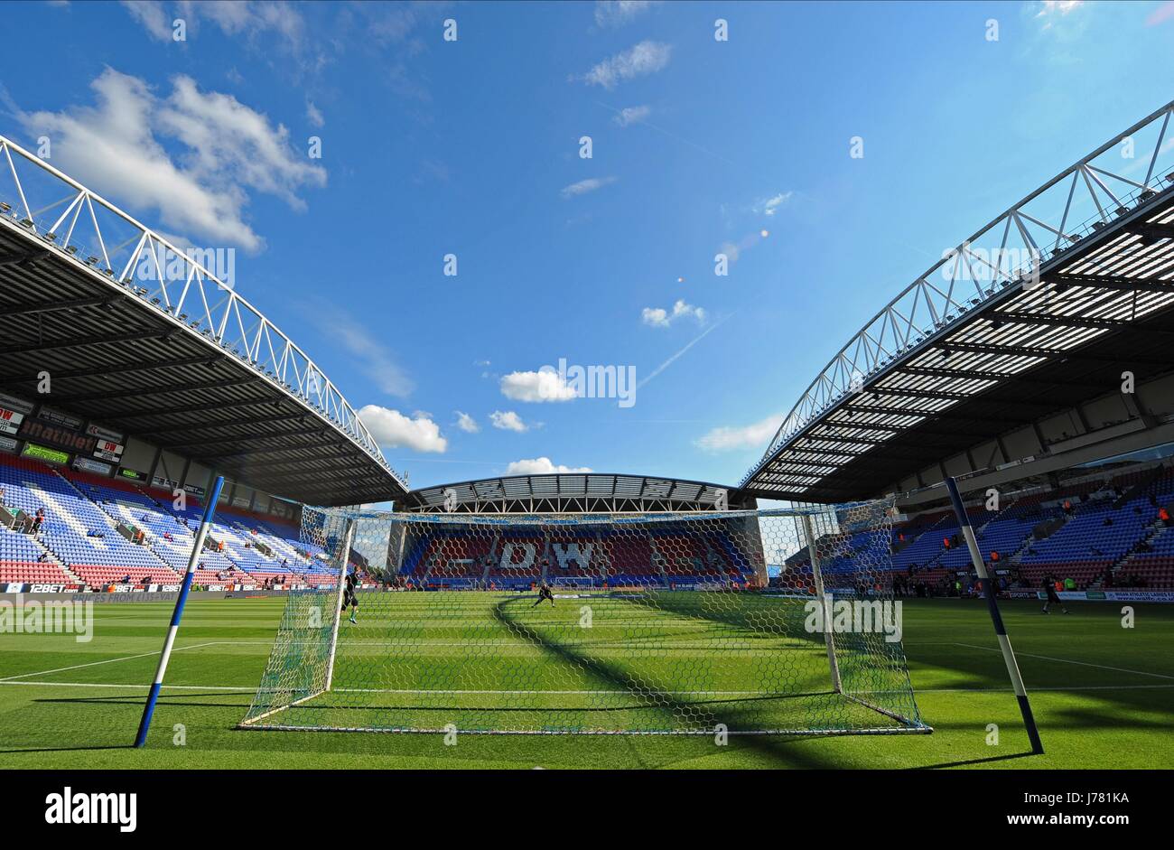 DW STADIUM WIGAN ATHLETIC FC DW STADIUM WIGAN ENGLAND 22 September 2012 ...