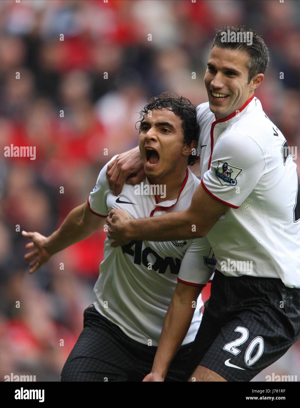 RAFAEL & ROBIN VAN PERSIE LIVERPOOL V MANCHESTER UNITED ANFIELD ...