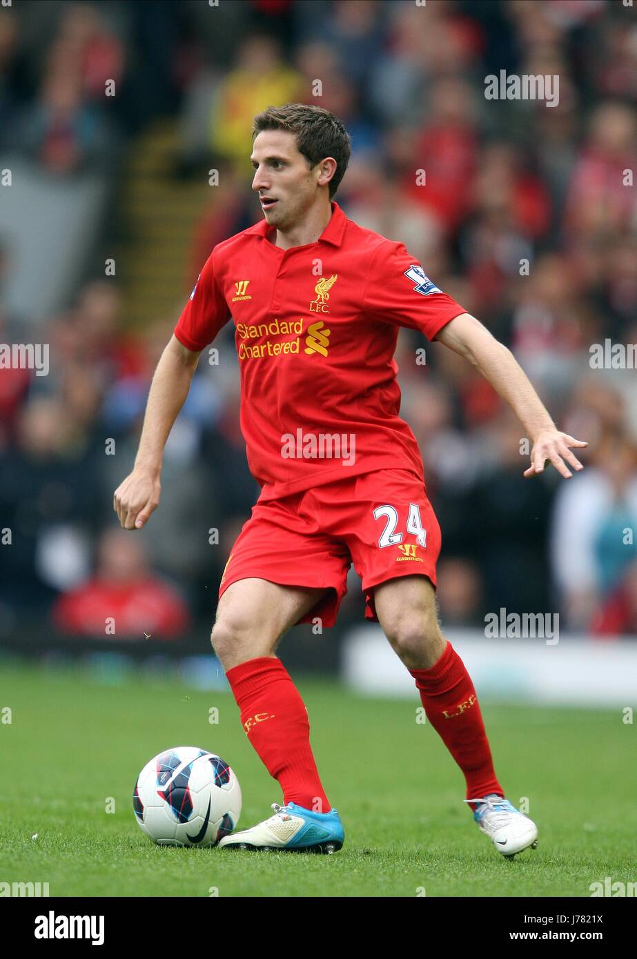 JOE ALLEN LIVERPOOL FC LIVERPOOL FC ANFIELD LIVERPOOL ENGLAND 23 ...