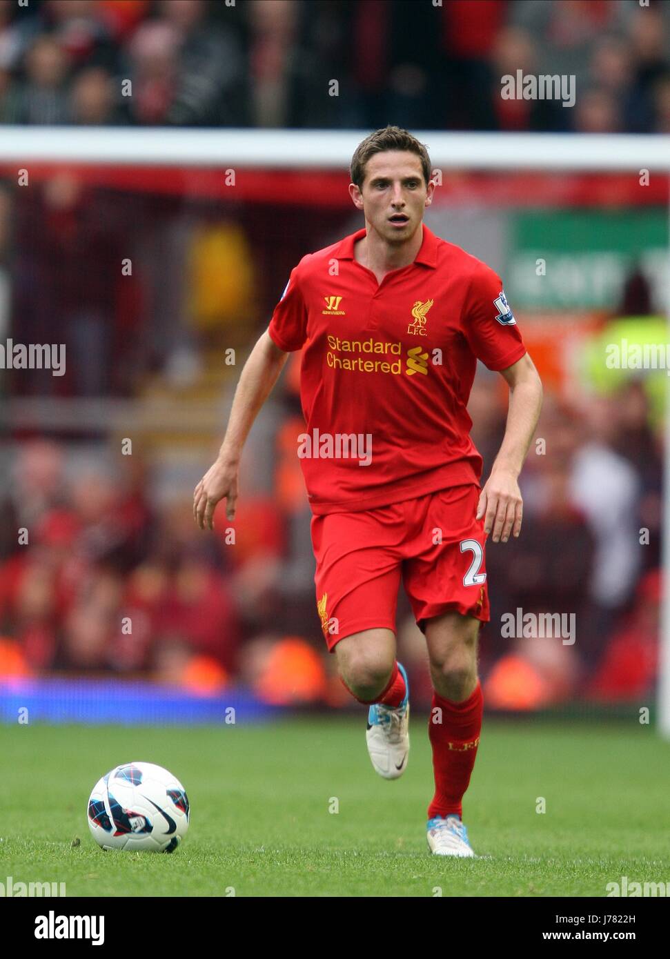 JOE ALLEN LIVERPOOL FC LIVERPOOL FC ANFIELD LIVERPOOL ENGLAND 23 ...