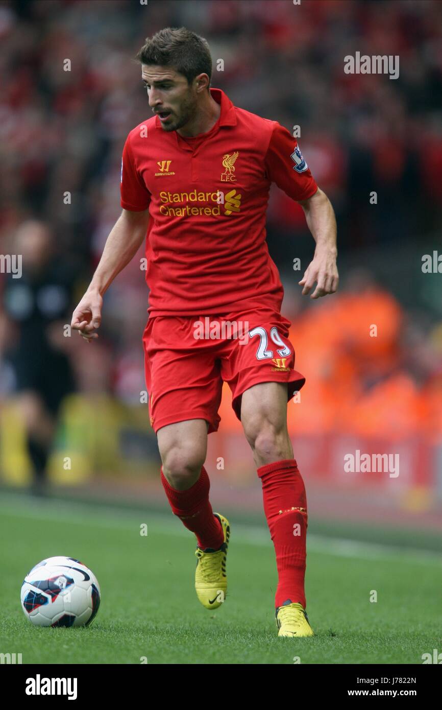 Fabio borini liverpool fc liverpool hi-res stock photography and images ...