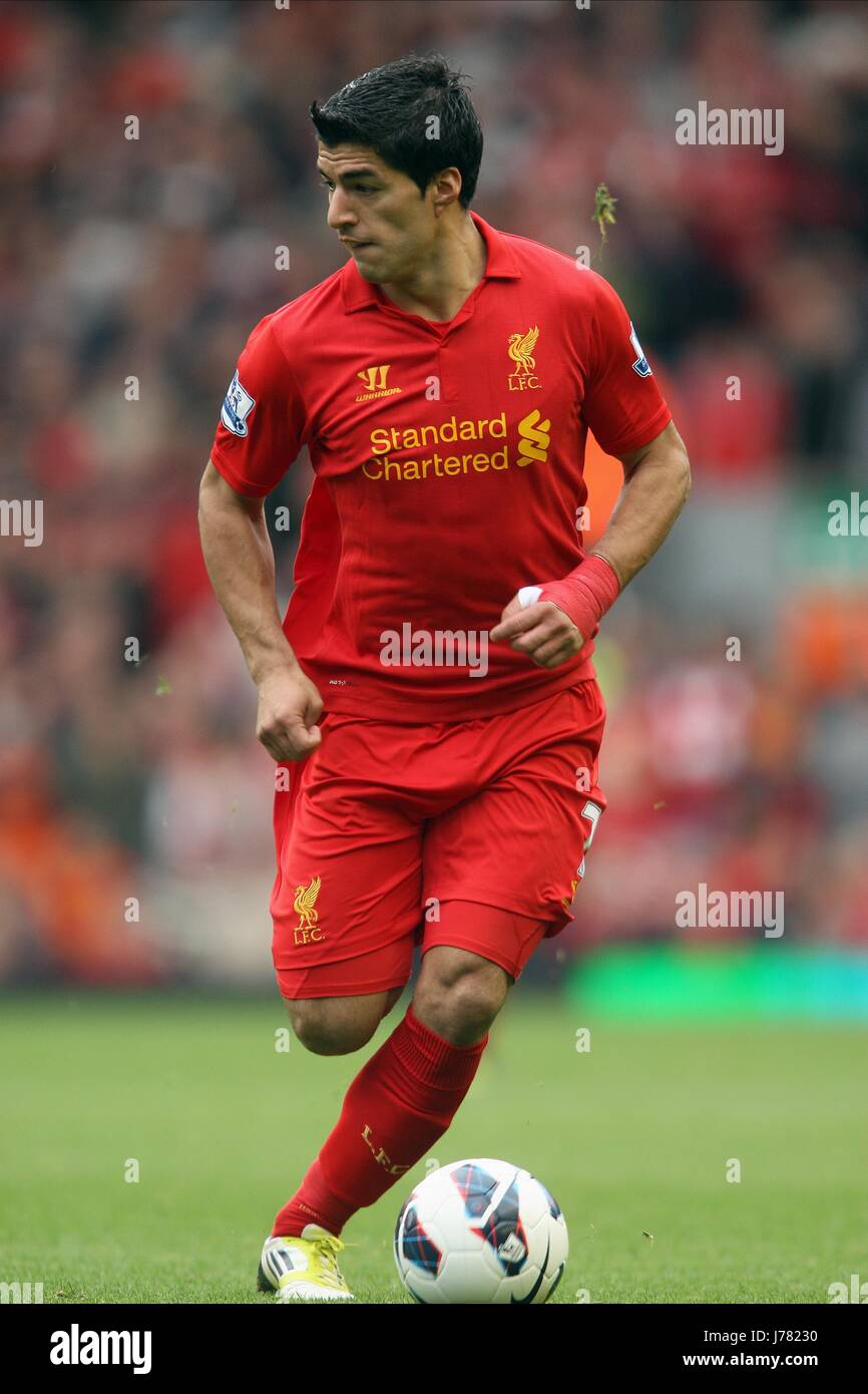 LUIS SUAREZ LIVERPOOL FC LIVERPOOL FC ANFIELD LIVERPOOL ENGLAND 23 ...