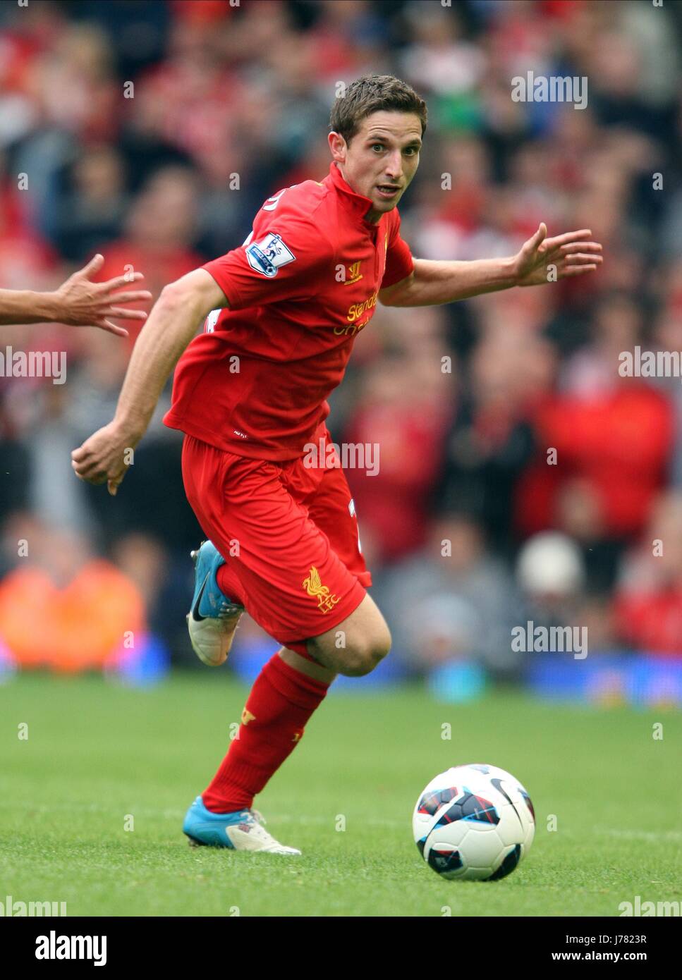 JOE ALLEN LIVERPOOL FC LIVERPOOL FC ANFIELD LIVERPOOL ENGLAND 23 ...