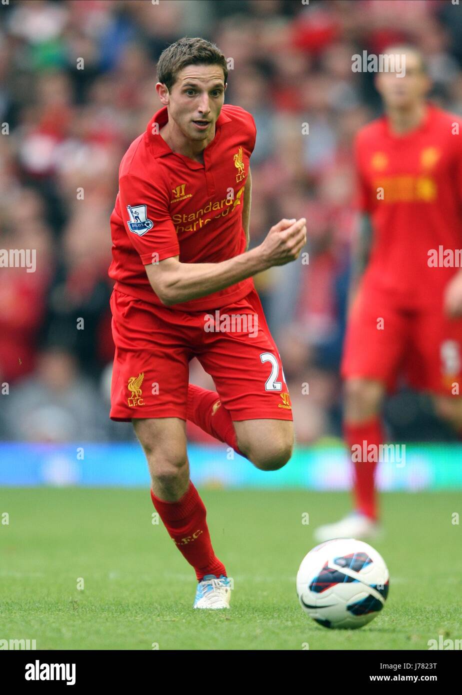 JOE ALLEN LIVERPOOL FC LIVERPOOL FC ANFIELD LIVERPOOL ENGLAND 23 ...