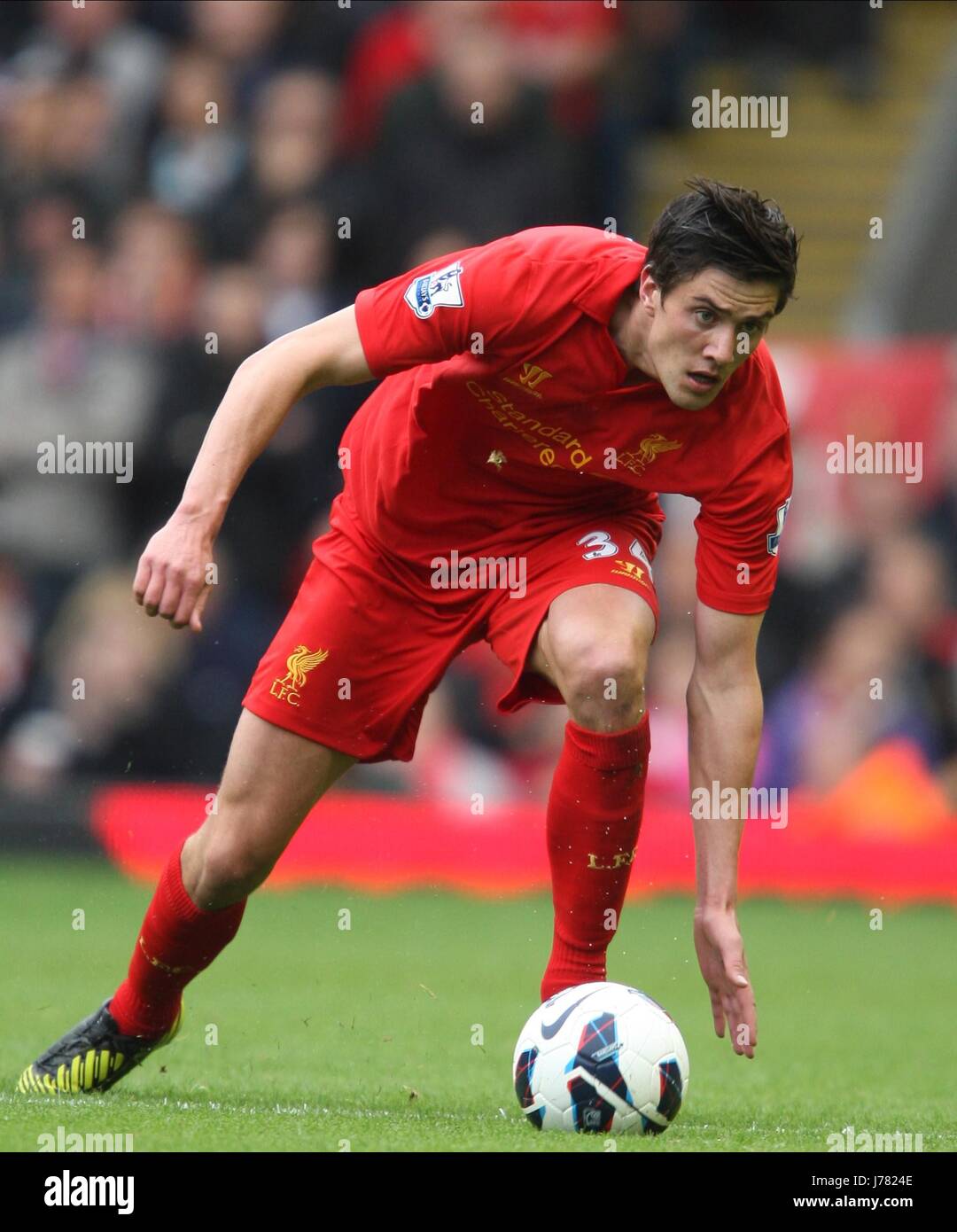 MARTIN KELLY LIVERPOOL FC LIVERPOOL FC ANFIELD LIVERPOOL ENGLAND 23 ...