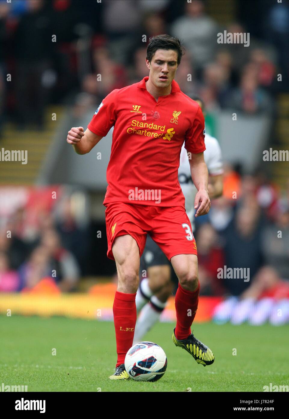 MARTIN KELLY LIVERPOOL FC LIVERPOOL FC ANFIELD LIVERPOOL ENGLAND 23 ...