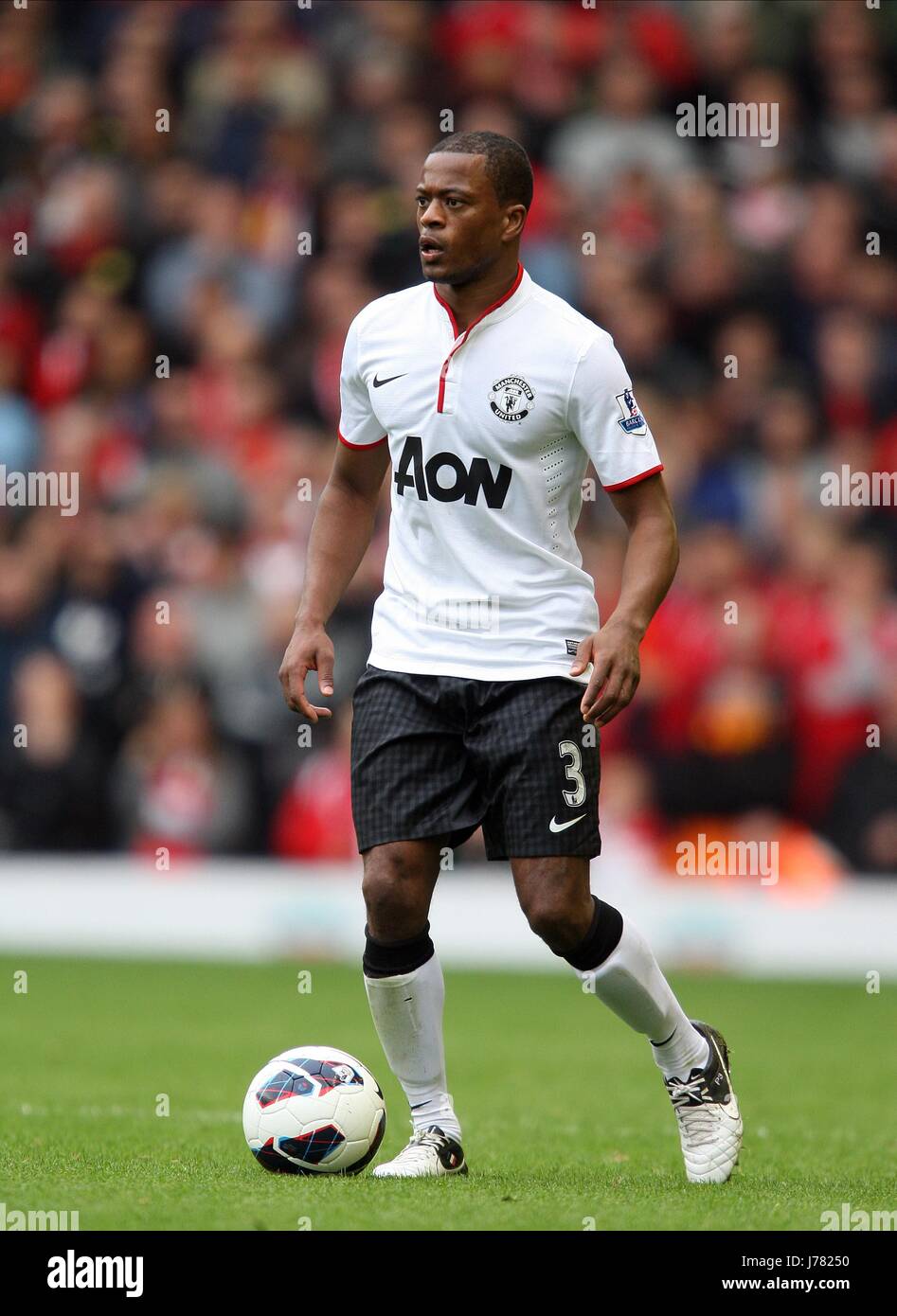 PATRICE EVRA MANCHESTER UNITED FC MANCHESTER UNITED FC ANFIELD ...