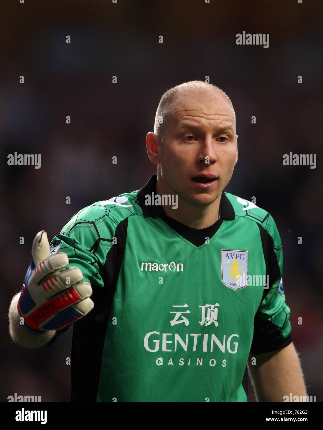 BRAD GUZMAN ASTON VILLA FC ASTON VILLA FC BIRMINGHAM ENGLAND UK 30 ...