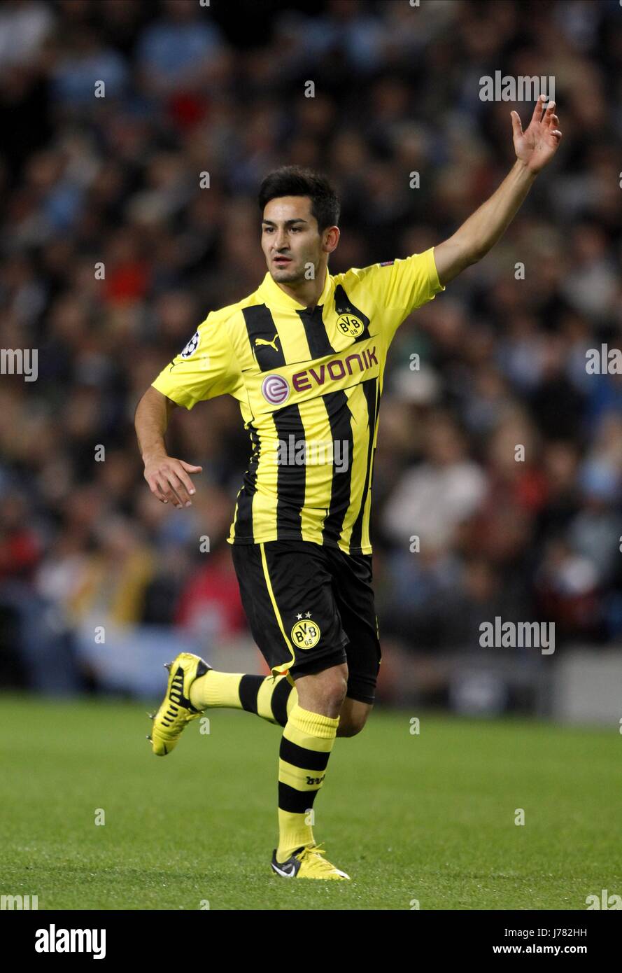 ILKAY GUNDOGAN BORUSSIA DORTMUND ETIHAD STADIUM MANCHESTER ENGLAND 03 ...