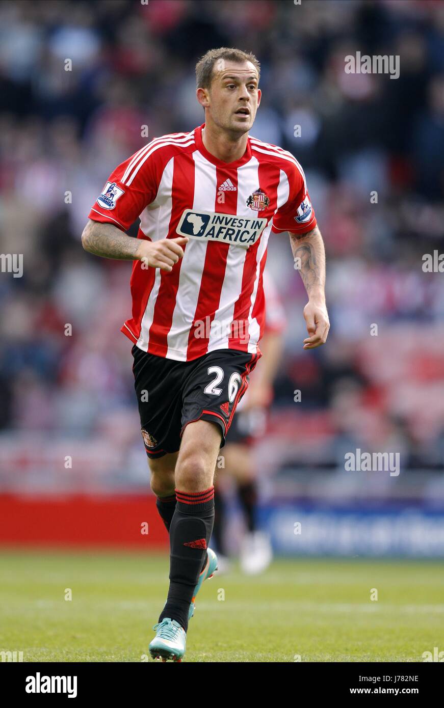 STEVEN FLETCHER SUNDERLAND FC STADIUM OF LIGHT SUNDERLAND ENGLAND 29 ...