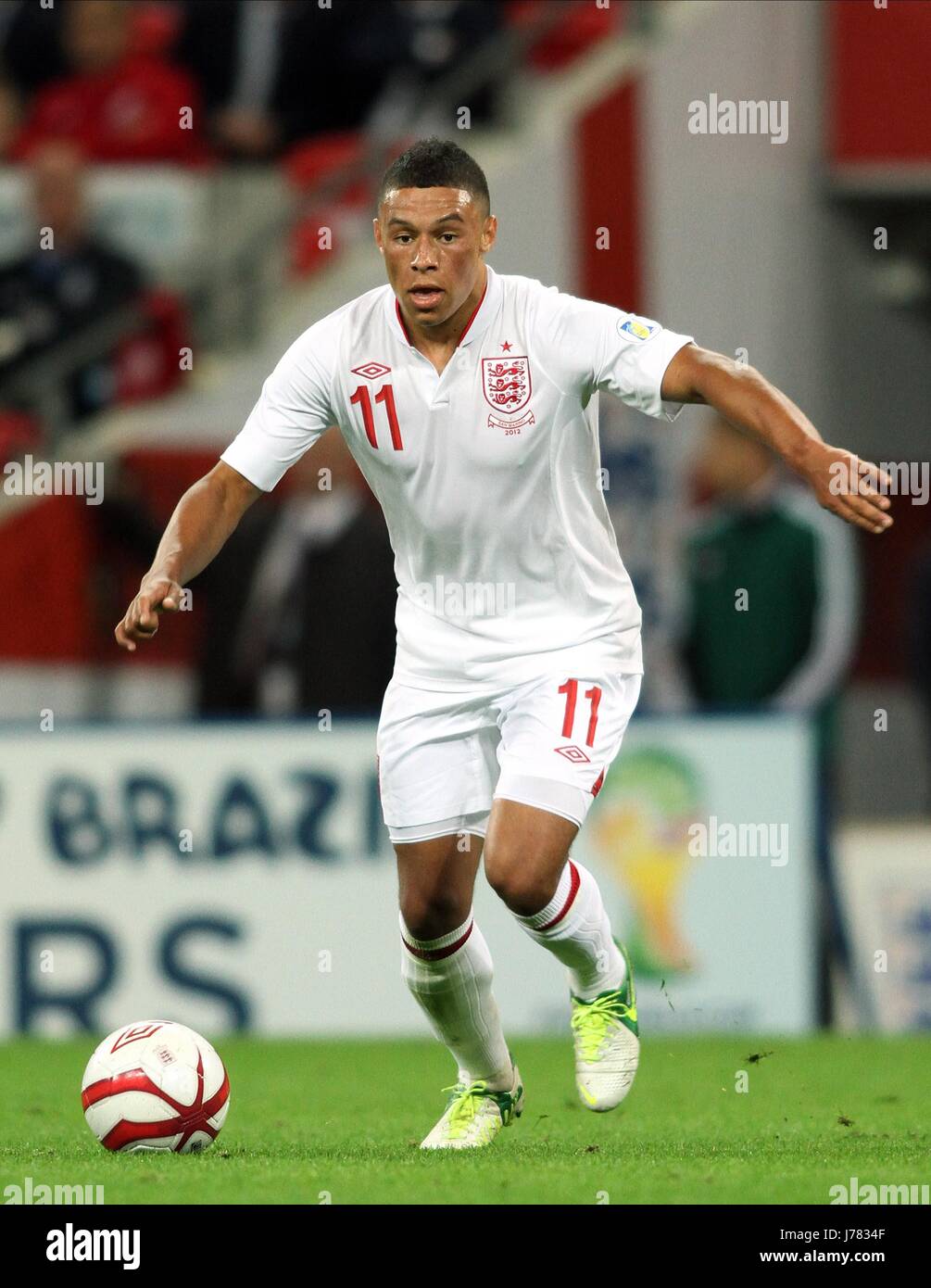 ALEX OXLADE-CHAMBERLAIN ENGLAND LONDON ENGLAND UK 12 October 2012 Stock ...