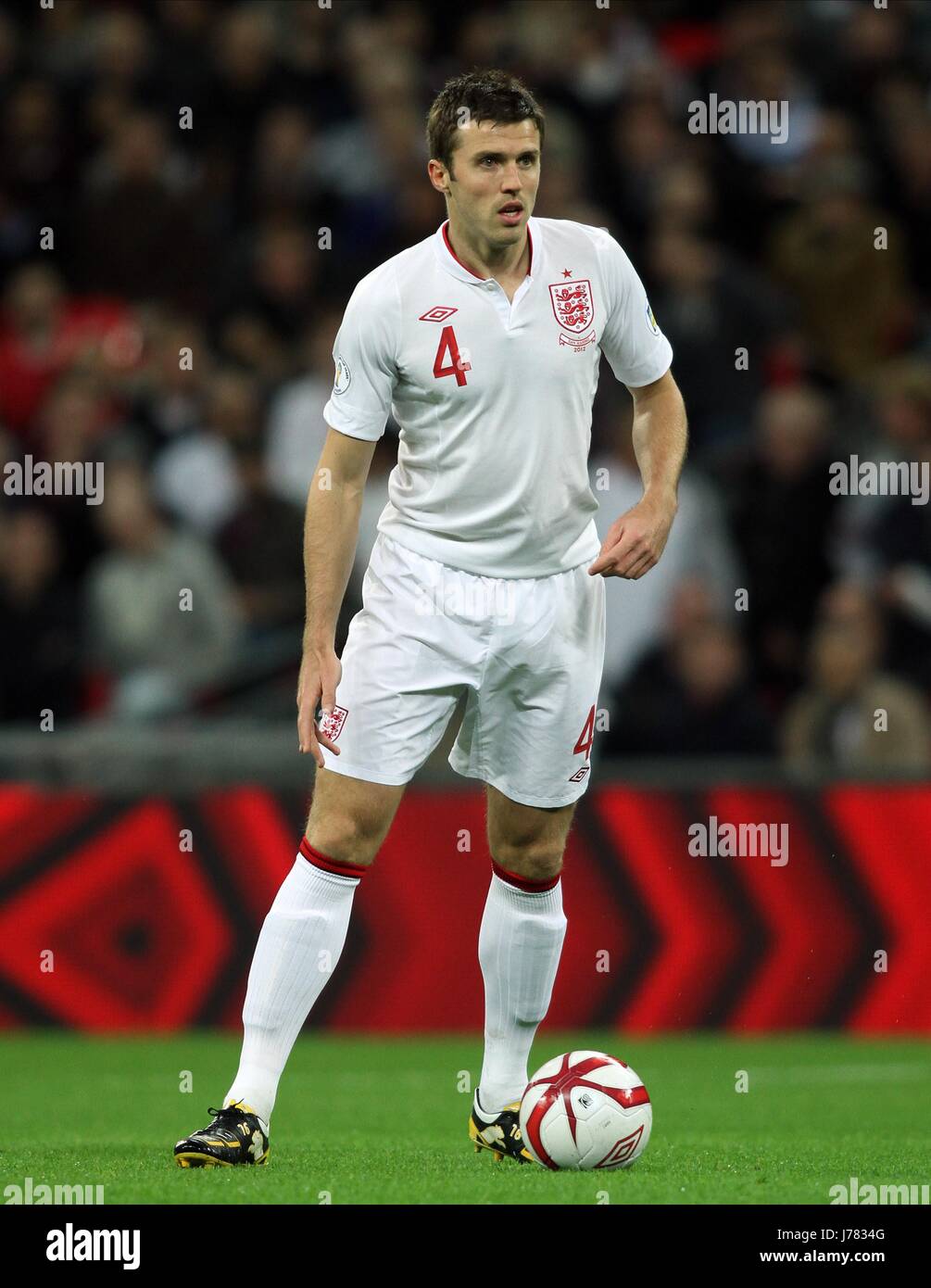 MICHAEL CARRICK ENGLAND LONDON ENGLAND UK 12 October 2012 Stock Photo ...