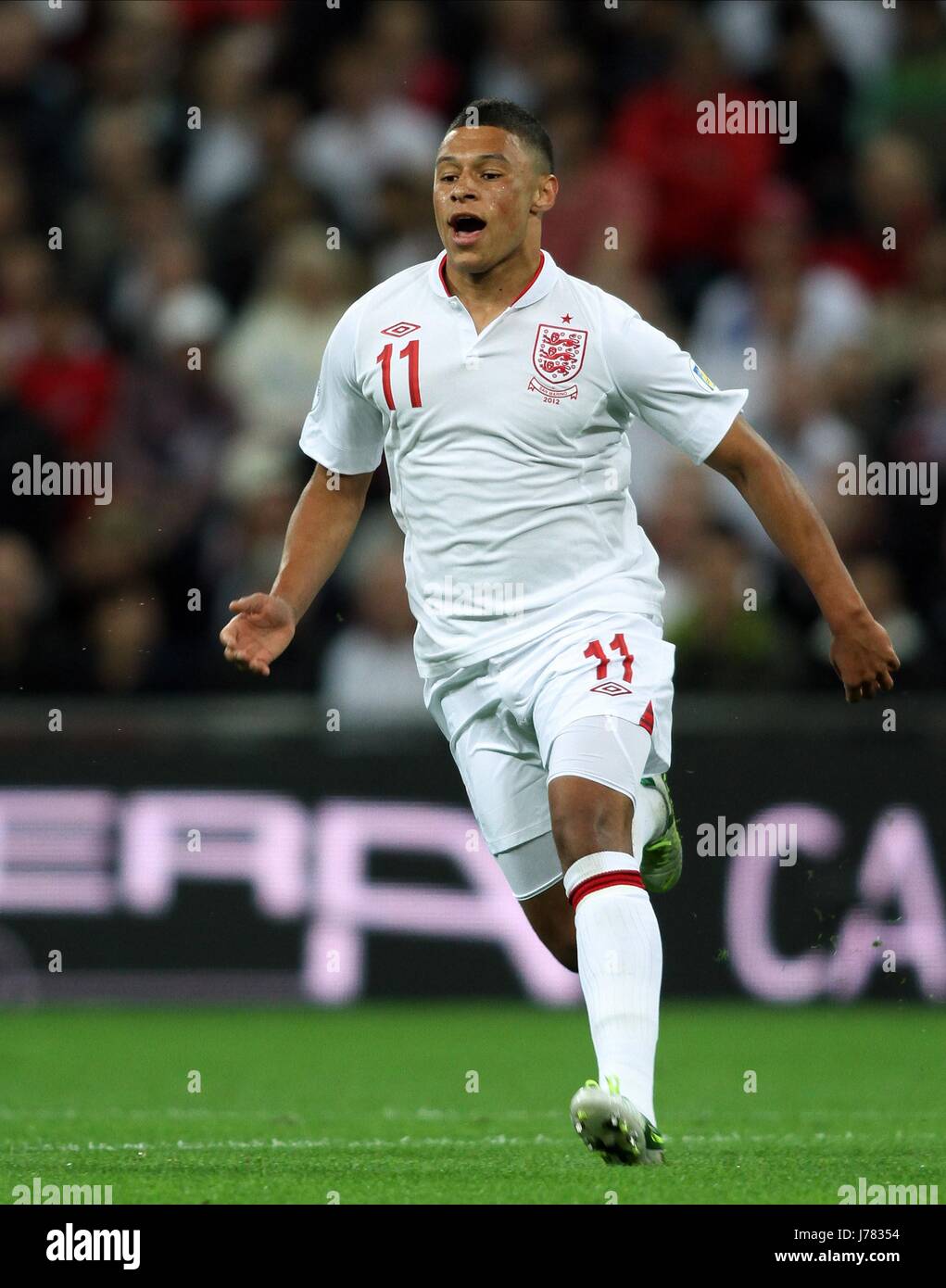 ALEX OXLADE-CHAMBERLAIN ENGLAND LONDON ENGLAND UK 12 October 2012 Stock ...