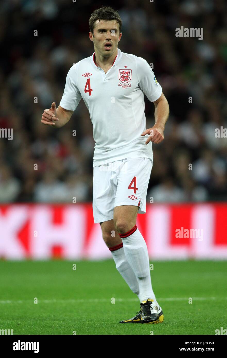 MICHAEL CARRICK ENGLAND LONDON ENGLAND UK 12 October 2012 Stock Photo ...