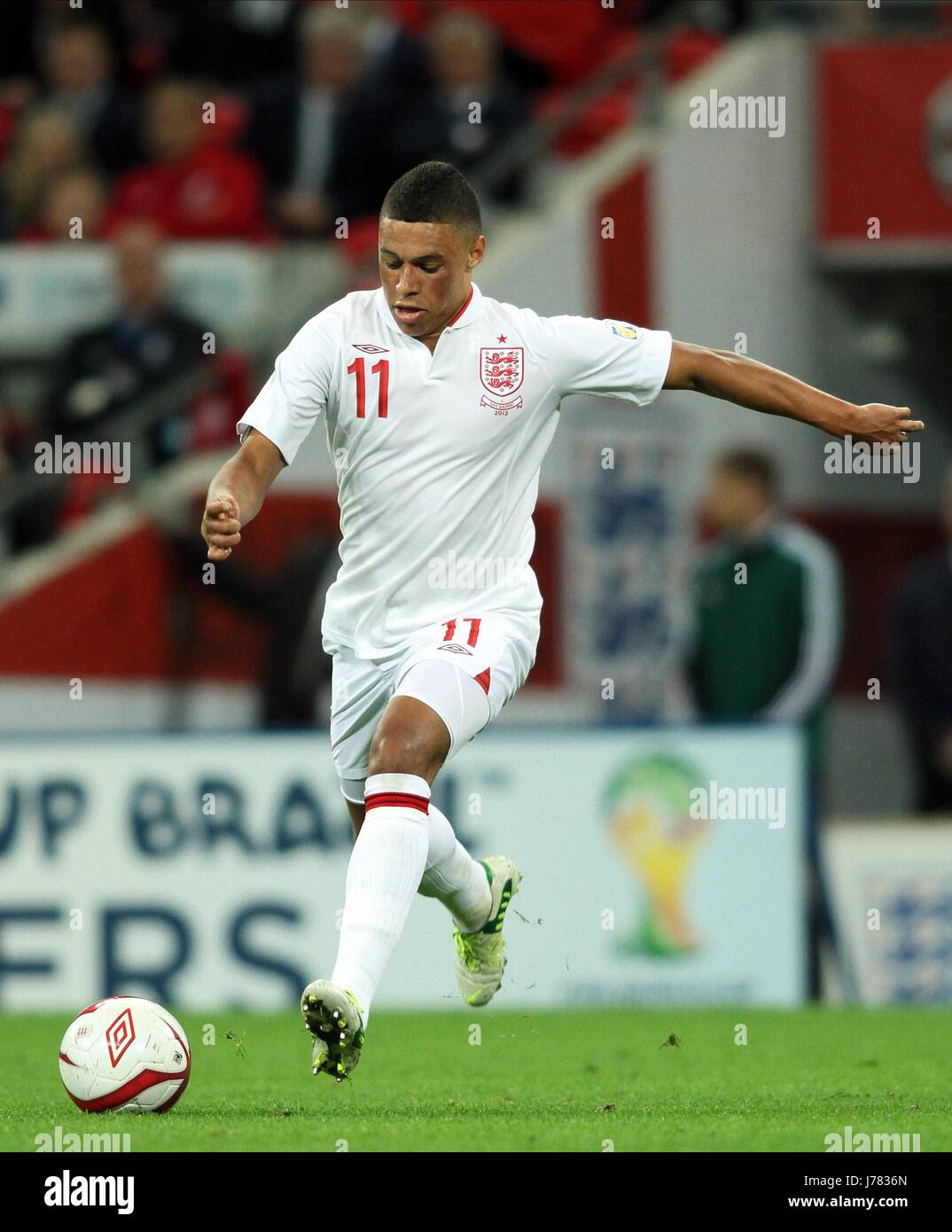 ALEX OXLADE-CHAMBERLAIN ENGLAND LONDON ENGLAND UK 12 October 2012 Stock ...
