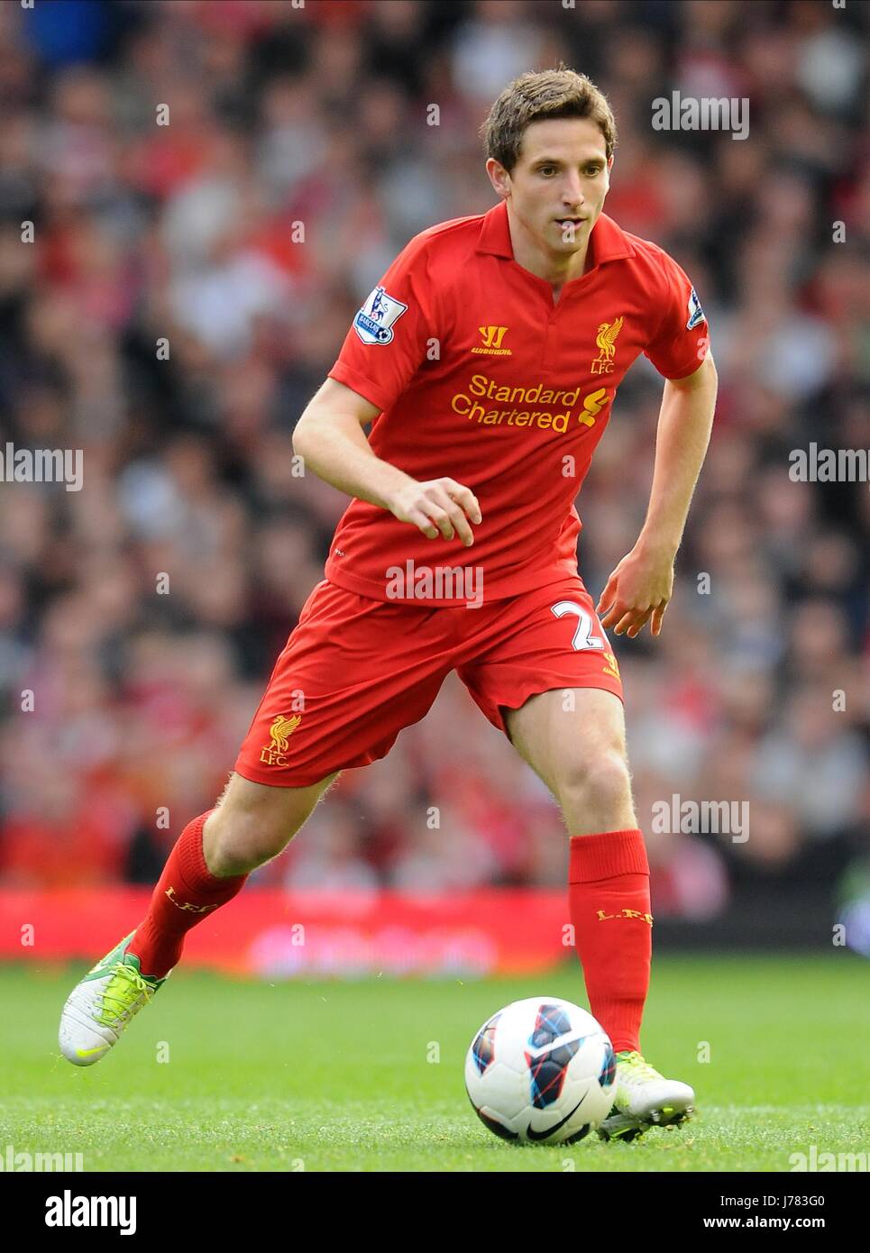 JOE ALLEN LIVERPOOL FC LIVERPOOL FC ANFIELD LIVERPOOL ENGLAND 20 ...