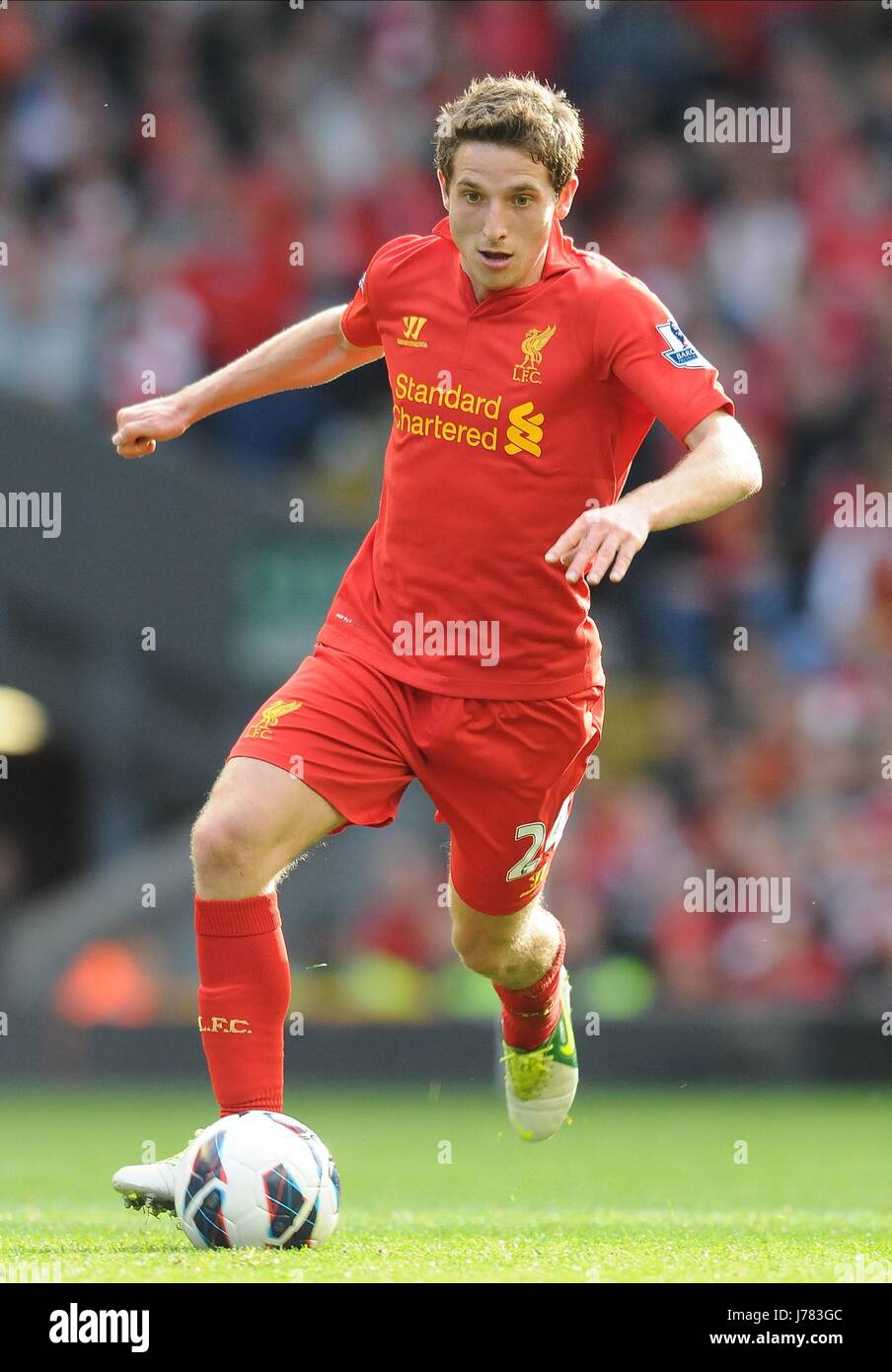 JOE ALLEN LIVERPOOL FC LIVERPOOL FC ANFIELD LIVERPOOL ENGLAND 20 ...